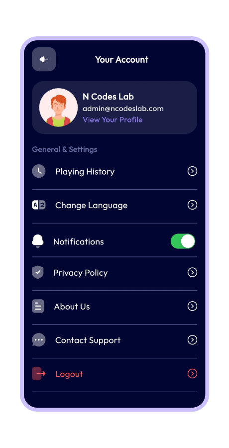 Rewardo : Flutter Quiz Rewarding & Earning App for iOS and Android with Admin Panel by N_Codes_Lab